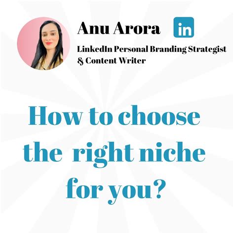 Anu Arora On Linkedin Freelancing Niche Contentcreation