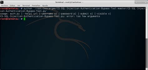 Tool Cs Sql Injection Authentication Bypass