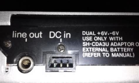 Identification Identifying Power Connector On A Technics CD Player Electrical Engineering