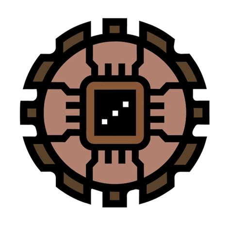 Premium Vector Technology Icon Pack With Cpu Illustration