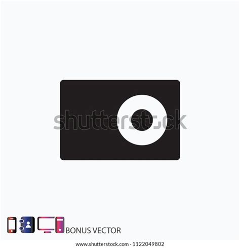 Camera Vector Icon 库存矢量图免版税1122049802 Shutterstock