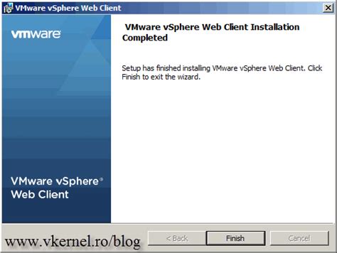 Installing The VMware VSphere Web Client Adrian Costea S Blog