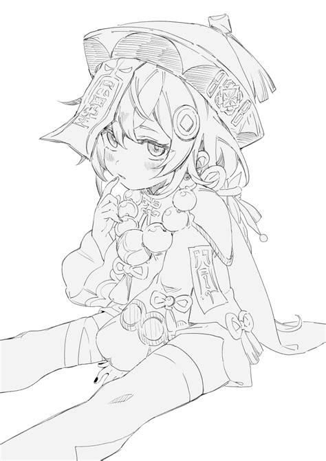 Qiqi Genshin Impact Drawn By Manarou Danbooru