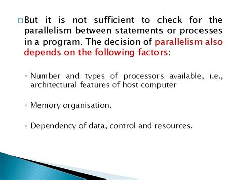 Classification Of Parallel Computers Parallel Computers Can Be