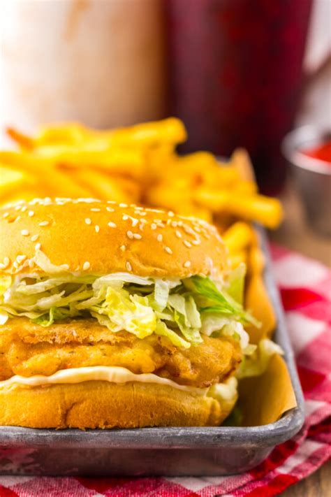 Copycat Mcchicken Sandwich With The Perfect Crispy Crunch