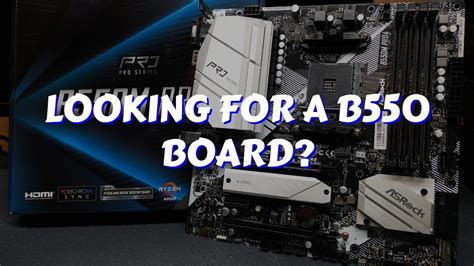 Asrock B M Pro A Solid B Board Youtube