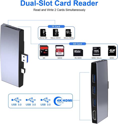 Buy Surface Pro 6 Pro 5 Pro 4 Docking Station Microsoft Surface Pro Docking Station With 4K