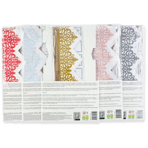 Gothic Stripes Cracker Making Craft Kit Makes 6 Standard Crackers The Cracker Company