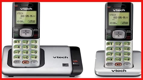 VTech CS6719 2 2 Handset Expandable Cordless Phone With Caller ID Call Waiting Handset Intercom