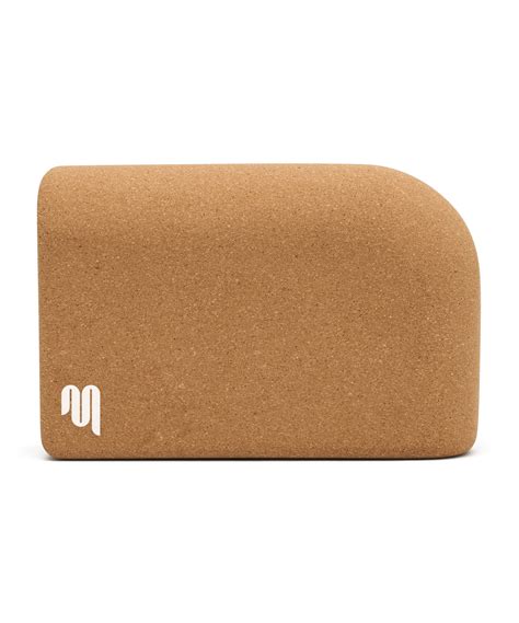Curved Yoga Block Cork Moveactive