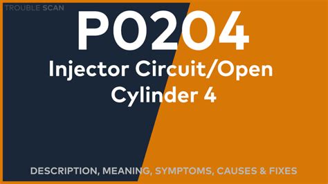 P Trouble Code Meaning Symptoms Causes Fixes Easy