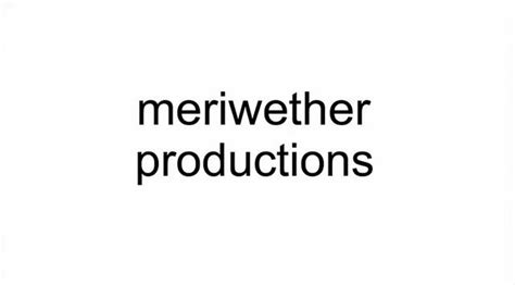 Meriwether Productions Audiovisual Identity Database