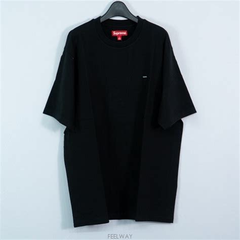 Supreme 티셔츠 슈프림 탑웨어 스몰박스 반팔티 블랙 화이트 L사이즈 원래 명품은 필웨이feelway