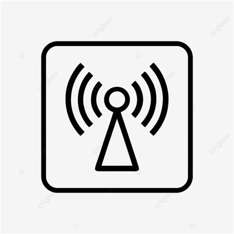 Wireless Signal Vector Design Images Wifi Symbol Wireless Signal