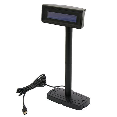 Дисплей покупателя ШТРИХ Т D3 Usb Rs232 Lcd 2x20 стойка черная стойка купить за 4 570 руб