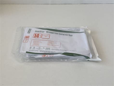 New Bard Lot Of 23 Surestep Intermittent Catheter Tray Intl14 Exp 2025