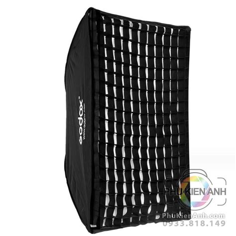 Softbox Godox 60x90cm Grip Tổ Ong Ngàm Dù Chính Hãng