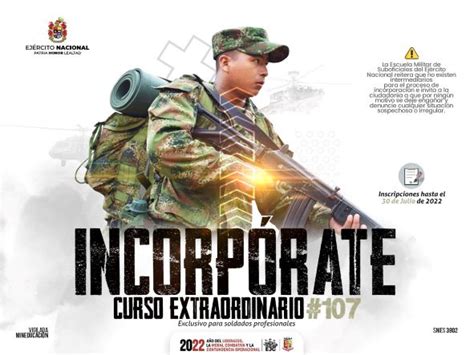 Ejército Abrió Convocatoria Para Jóvenes Que Deseen Ingresar Como
