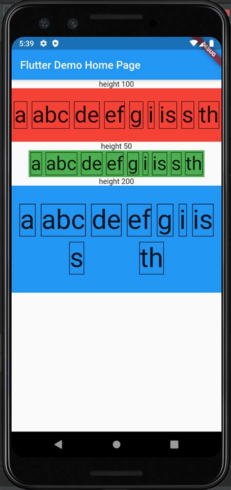 How To Shrink And Expand A Wrap Widget In Flutter Stack Overflow