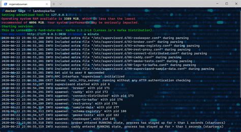 Getting Started With Landoops Kafka On Docker Locally Jamie Bowman
