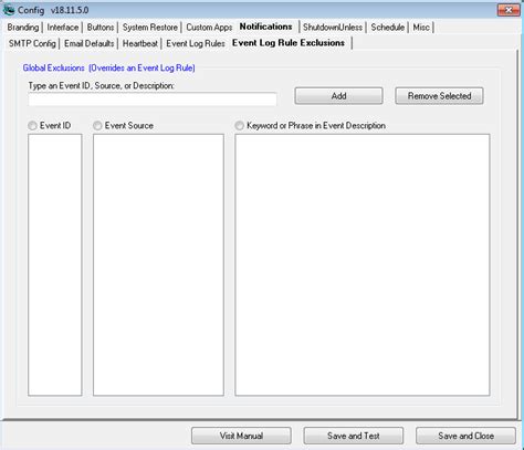 Event Log Rules Exclusions Formerly Foolish It