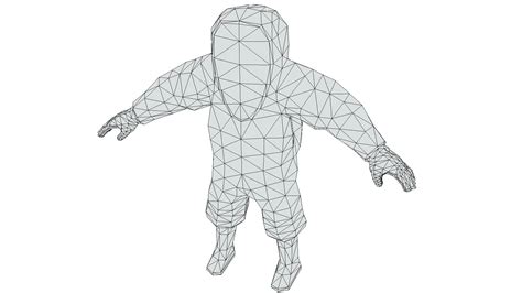 Hazmat Suit 3d Turbosquid 2095196