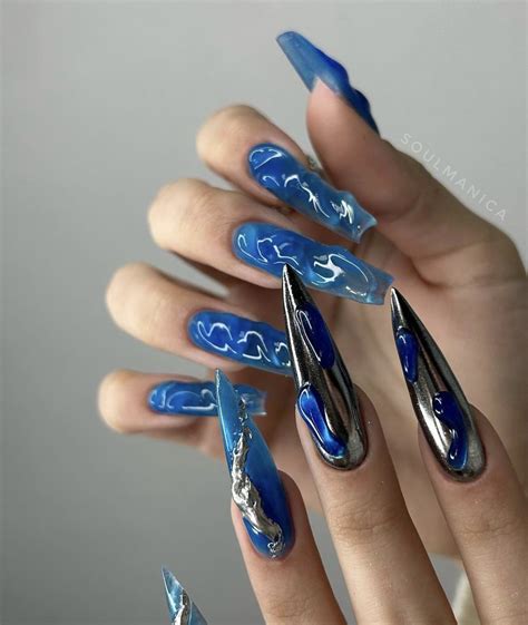 Pin By Даша крейзи маникюр и дизайн On маник Pink Acrylic Nails Punk Nails Gel Nails