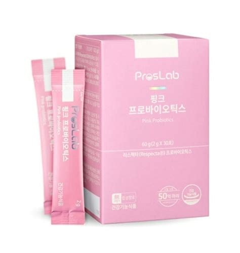 프로스랩 핑크 프로바이오틱스 2g X 30포 X 6개입 W 티몬