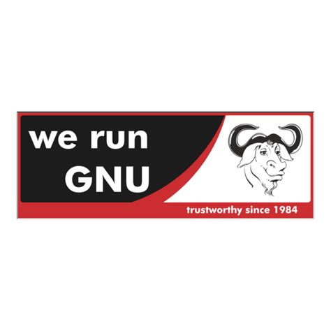 GNU Logo PNG Vector CDR Free Download