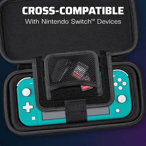 Pdp Gaming Switch Slim Deluxe Travel Case For Nintendo Switch Oled Edition Hardshell