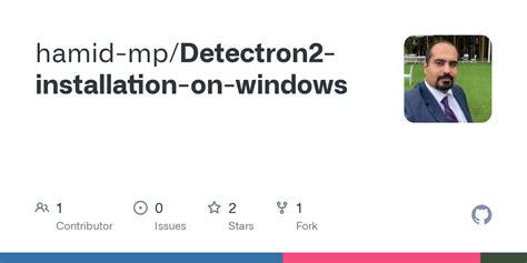GitHub Hamid Mp Detectron Installation On Windows