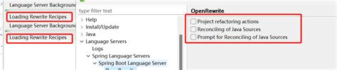 Openrewrite Unchecked But Always Language Server Background Job