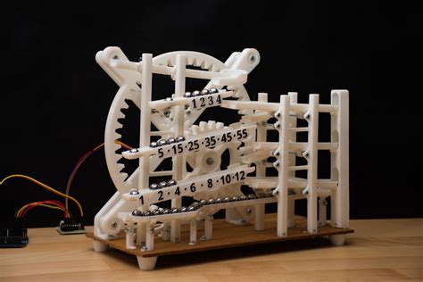 Ingenious Marble Clock Runs On Arduino Arduino Blog