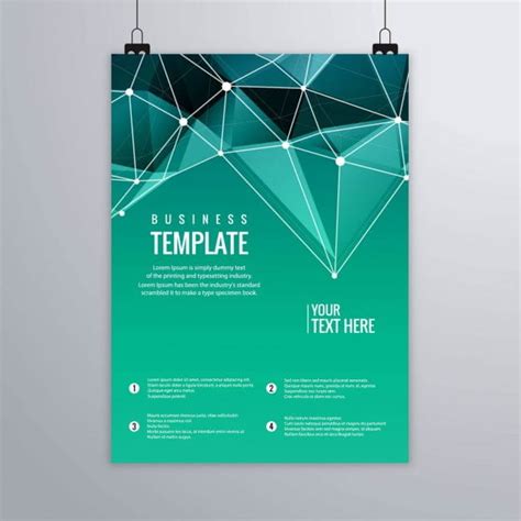 다각형 모양의 현대 브로셔 Eps Uidownload