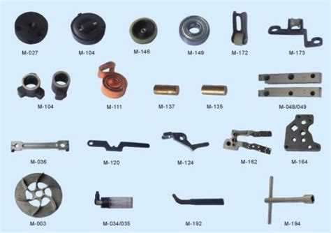 Spare Parts For Cutting Machine Hs Code