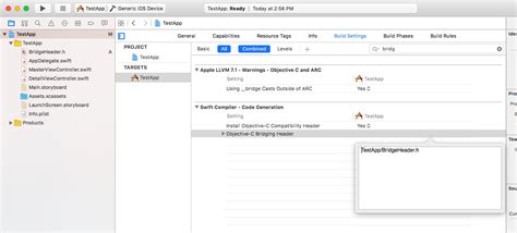 Ios Failed To Import Bridging Header Swift Stack Overflow