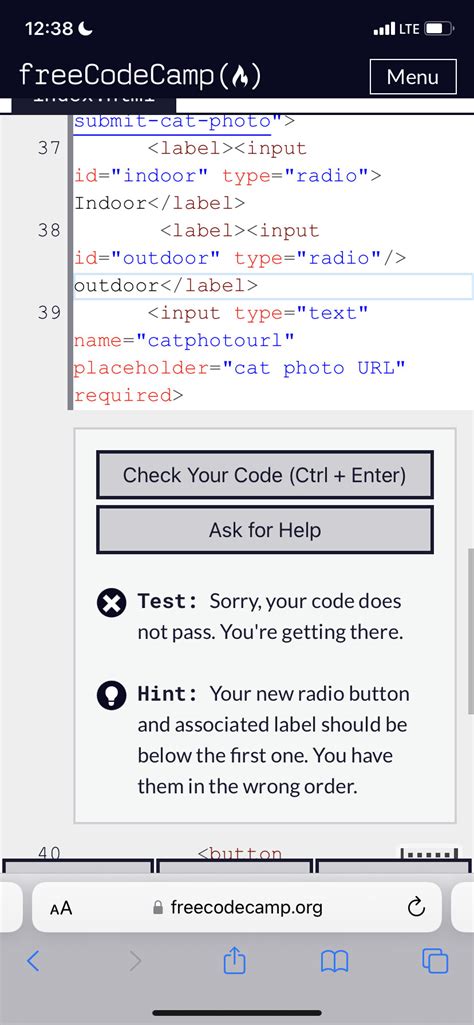 Dont Get Whats Wrong Html Css The Freecodecamp Forum