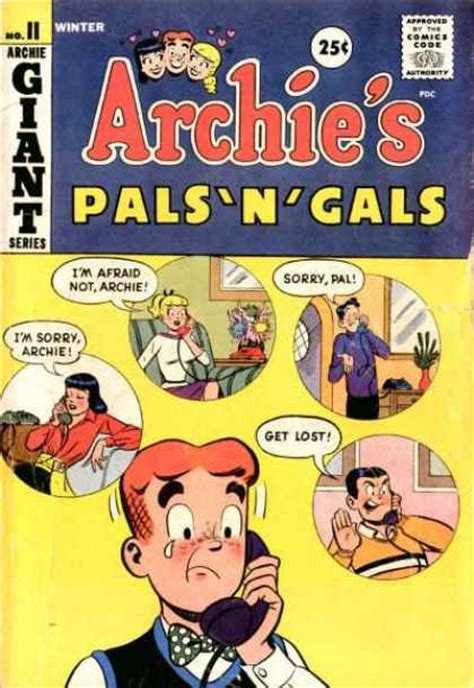 Archie S Pals N Gals Covers Archie S Pals N Gals Covers