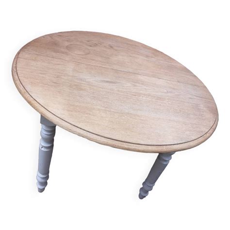 Table Ancienne Chêne Avec 2 Rallonges Selency