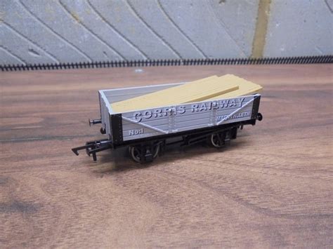 Boxed Dsp0057 4 Plank Wagon Corris Railway 1 Light Grey Special Edition The Model Train Shop
