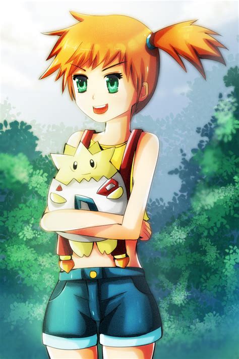 Misty And Togepi By Avaloki On Deviantart