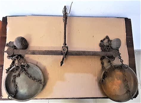 Other Antiques Collectables ANTIQUE HANGING BALANCE BEAM SCALE