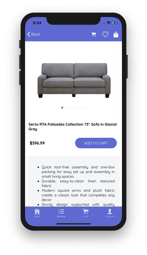 Ionic Ecommerce Template