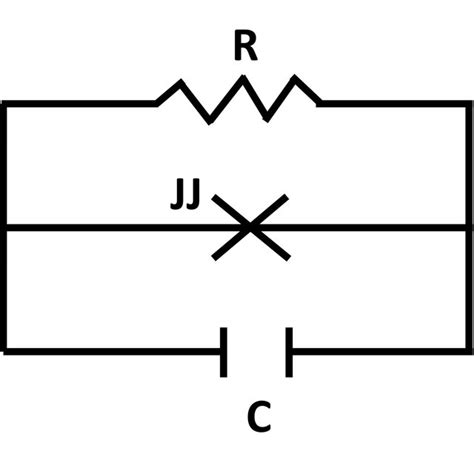 3 The Rcsj Model Of A Physical Josephson Junction In This Model An Download Scientific