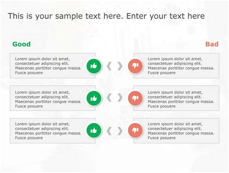 Good Bad 71 Powerpoint Template Slideuplift