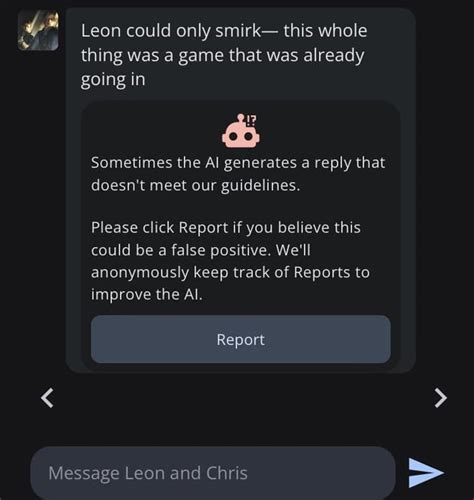 The Character Ai Filter Is Terrible R Characterai Nsfw