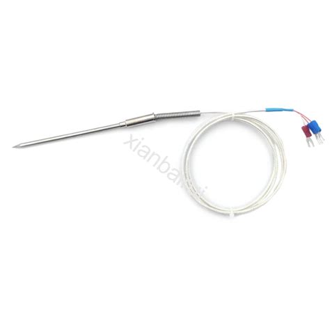 Rtd Pt100 Thermocouple Rebabe Temperature Sensor Waterproof Temp Probe K J Thermocouple For