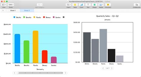How To Create Interactive Charts And Graphs On Mac Using Numbers