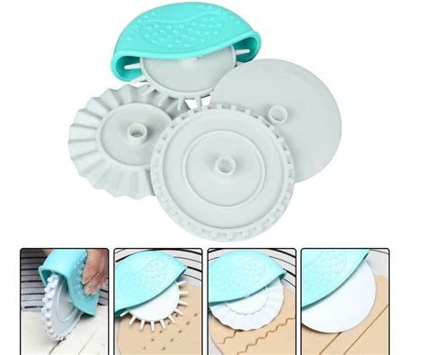 رول تشكيل العجين طقم 4 قطع Alabed Trade