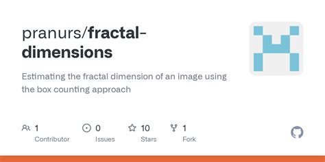 GitHub Pranurs Fractal Dimensions Estimating The Fractal Dimension